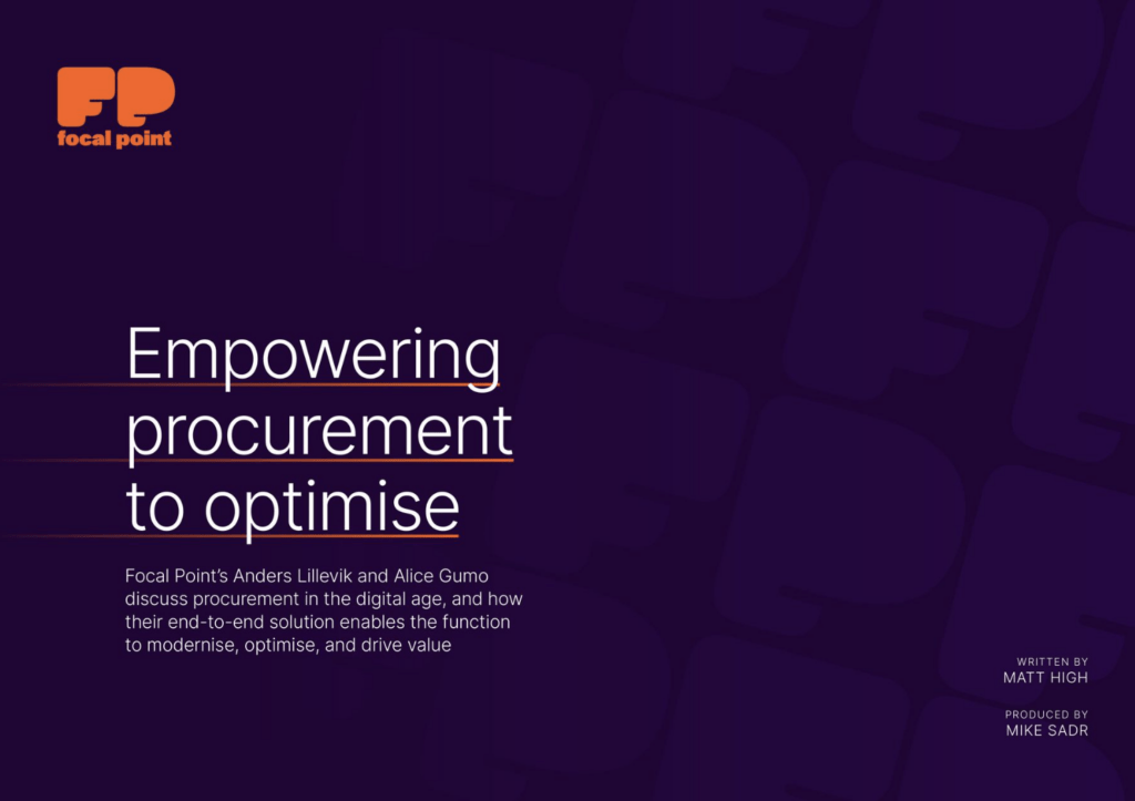 Empowering Procurement to Optimize with Focal Point - Focal Point